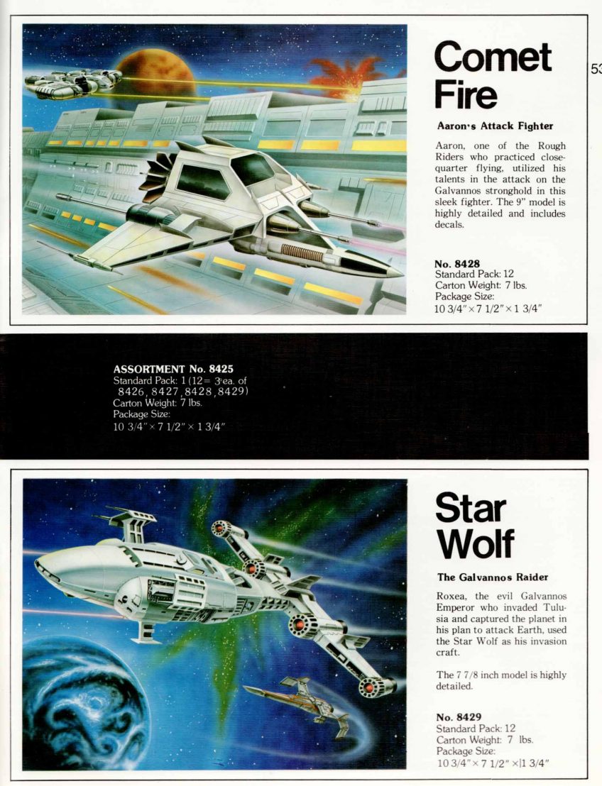 ENTEX MESSAGE FROM SPACE MODEL KITS - PS
