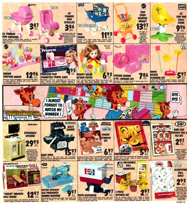 1980 Toys R Us Catalog (with video walkthrough) - Plaid Stallions