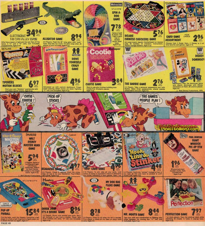 1980 Toys R Us Catalog (with video walkthrough) - Plaid Stallions