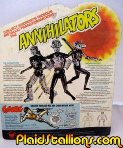 DENYS FISHER CYBORG CATALOG AND TOY GALLERY - PS