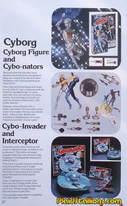 DENYS FISHER CYBORG CATALOG AND TOY GALLERY - PS