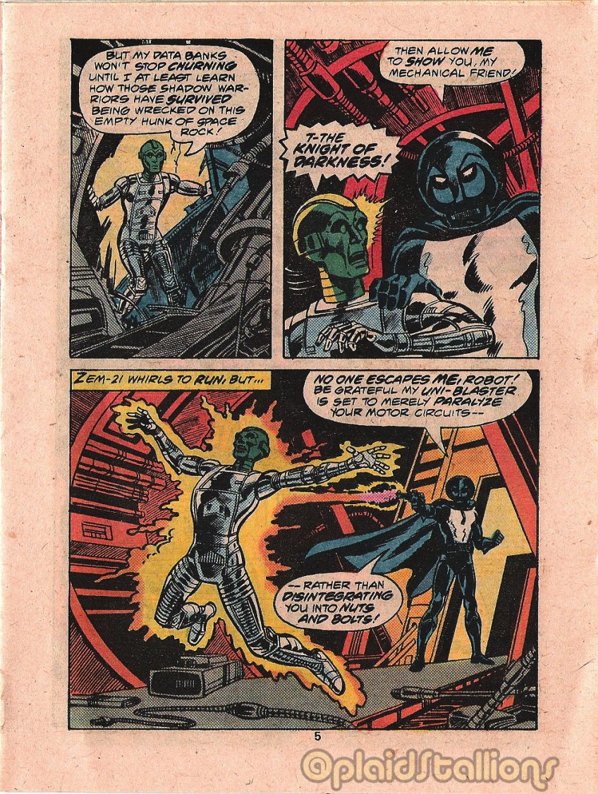 Ideal S.T.A.R Team Marvel Promo Comic- Knight of Darkness - PS