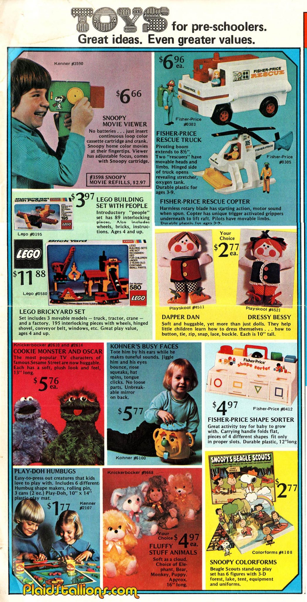 1975 Toy Store Newspaper Circular - PS