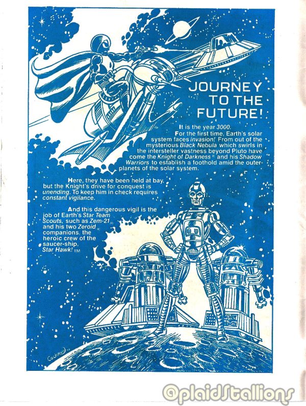 Ideal S.T.A.R Team Marvel Promo Comic- Knight of Darkness - PS