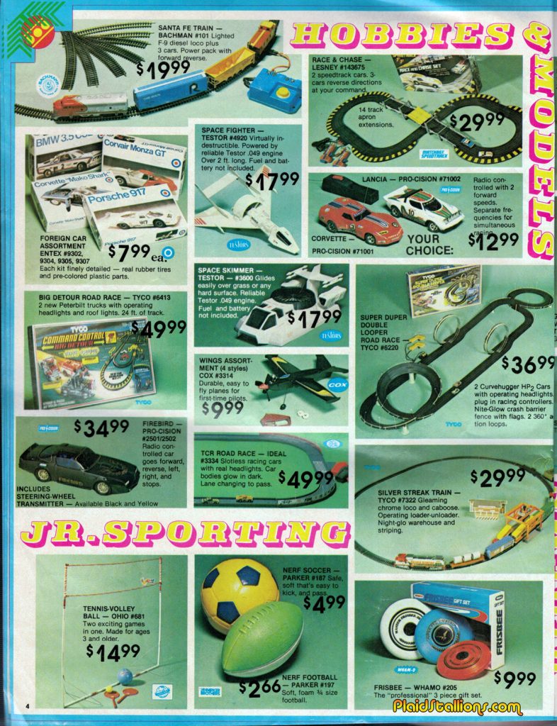1979 Beno's Toy Catalog- Kenner Star Wars- Star Bird - PS