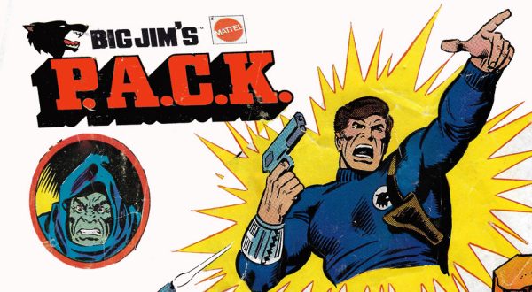 1975 BIG JIM WOLF PACK COMIC-MATTEL-MARVEL - PS