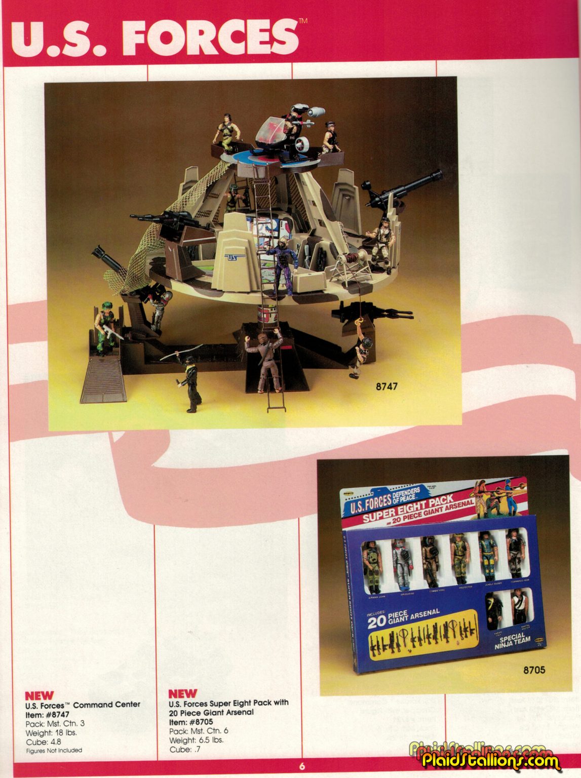 1987 Remco Toys Catalog- Karate Kid- AWA Wrestling- PS