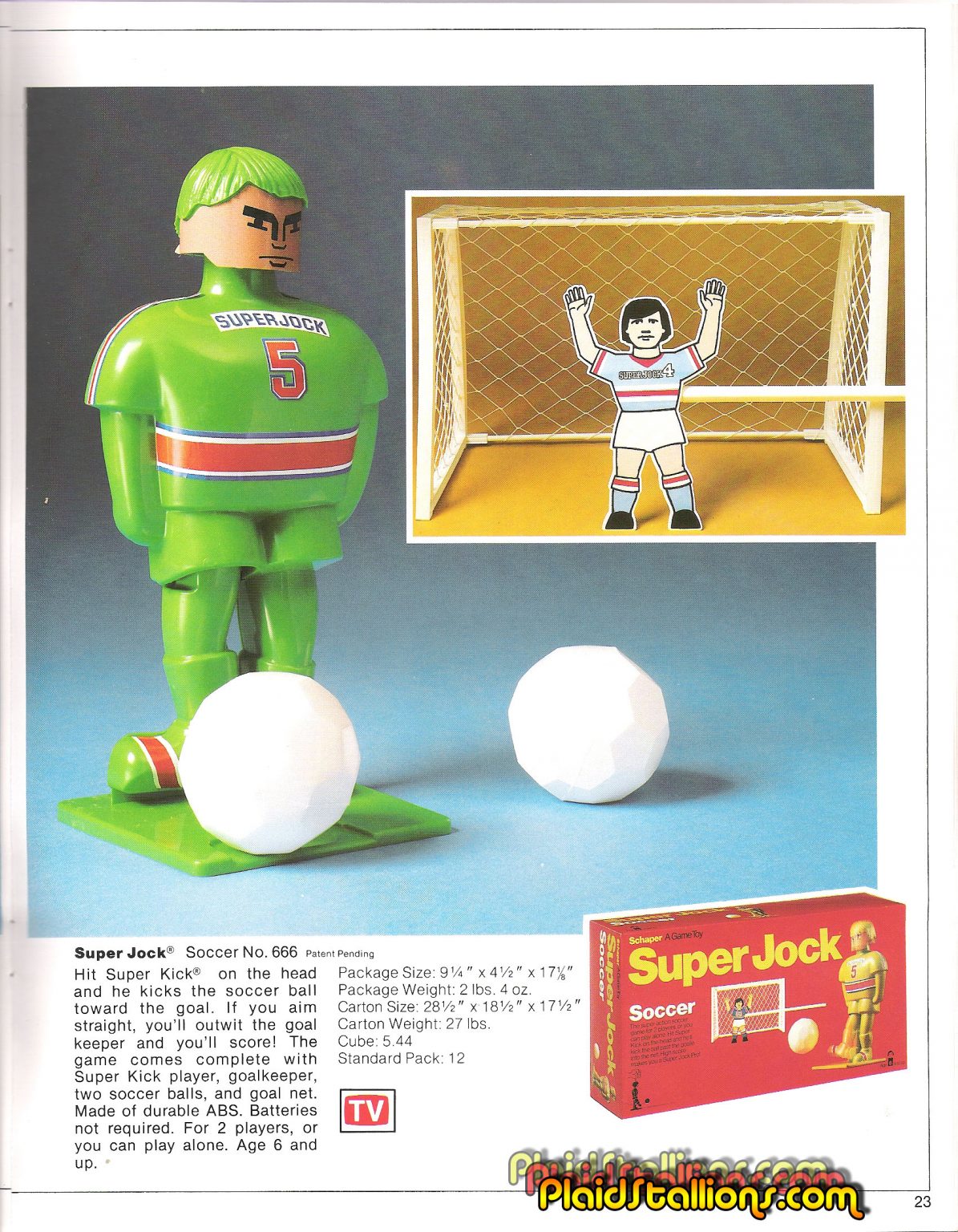 Schaper Super Jocks 1978 Catalog - PS