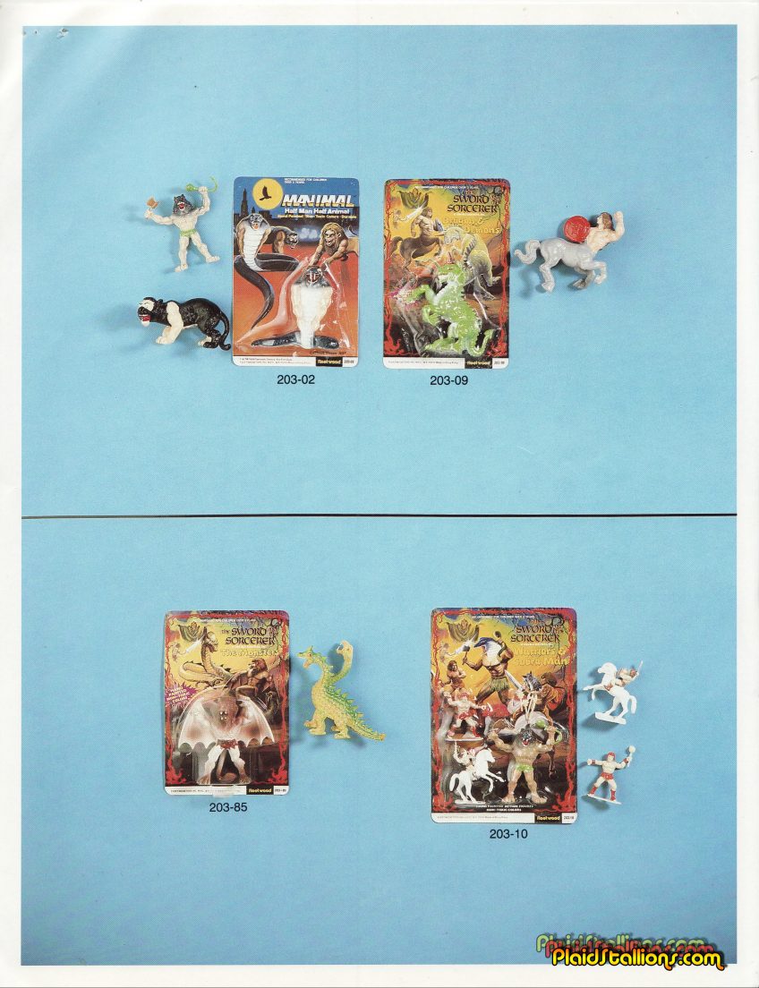 1984 Fleetwood Toys Catalog - Manimal - Secret Wars - Sword & the ...