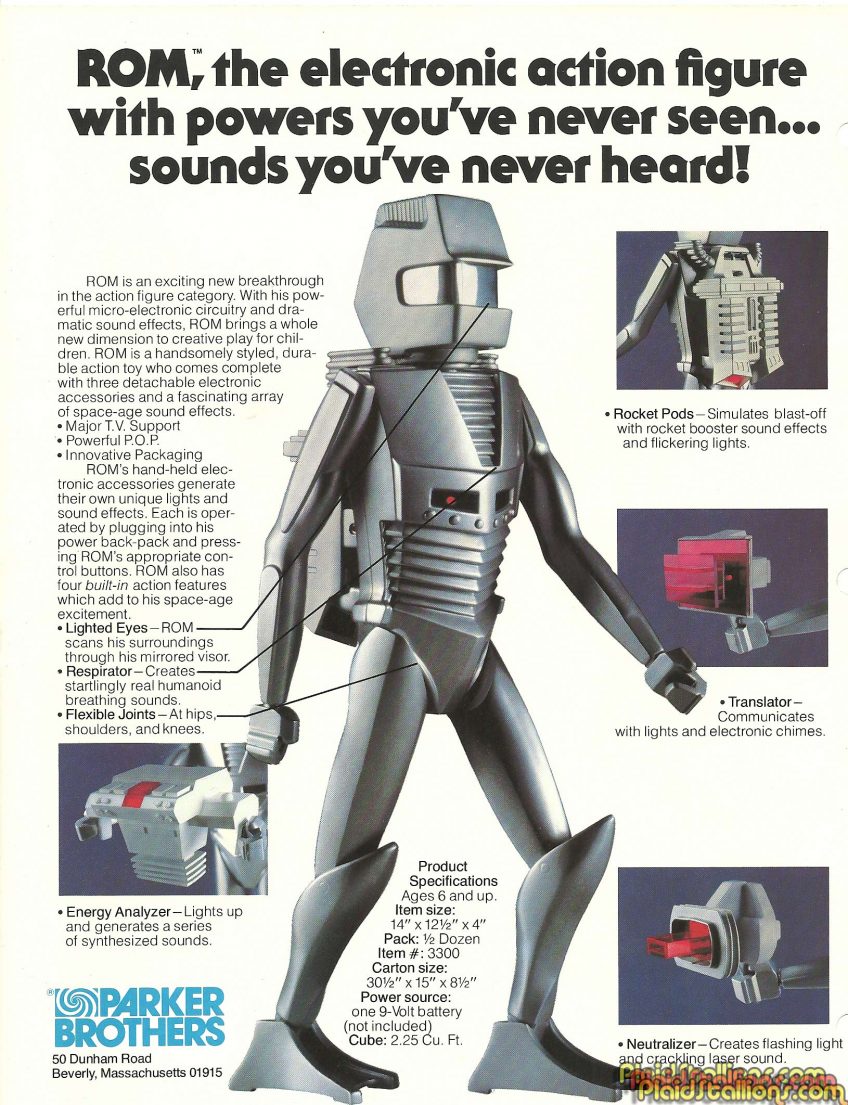 1979 Parker Brothers ROM: Space Knight Press Kit - PS