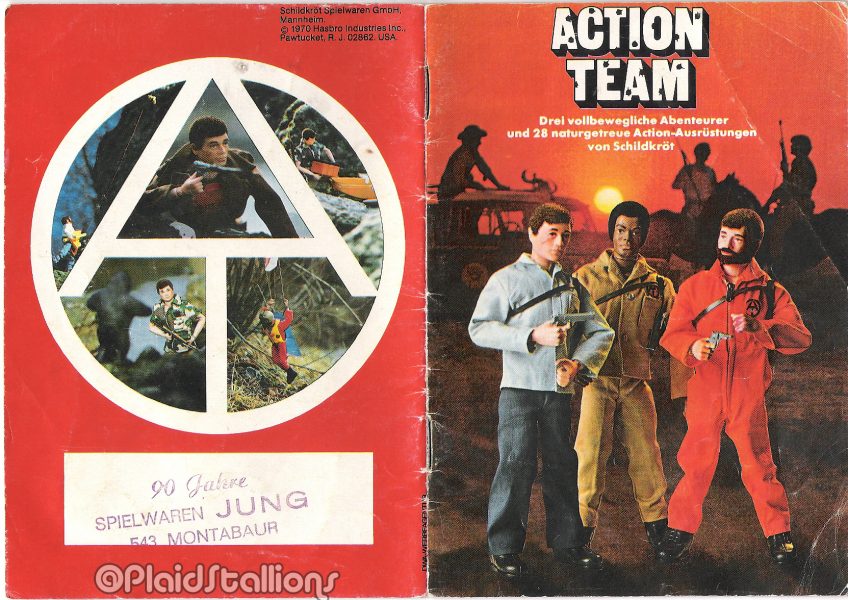 GI Joe Action Team Catalog from Germany - PS