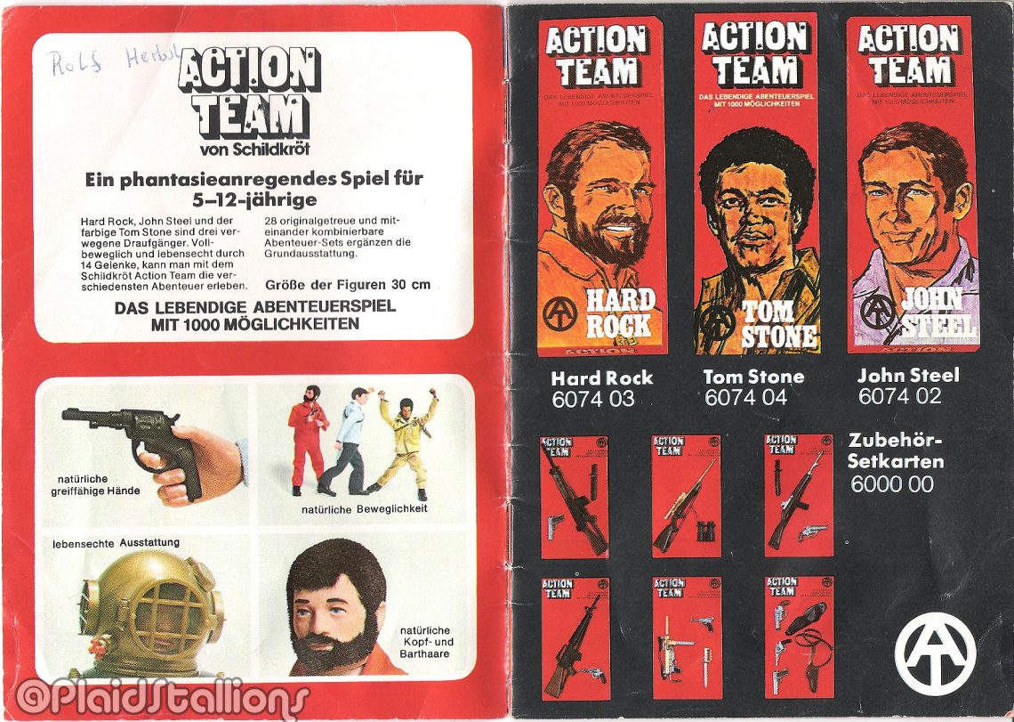 GI Joe Action Team Catalog from Germany - PS