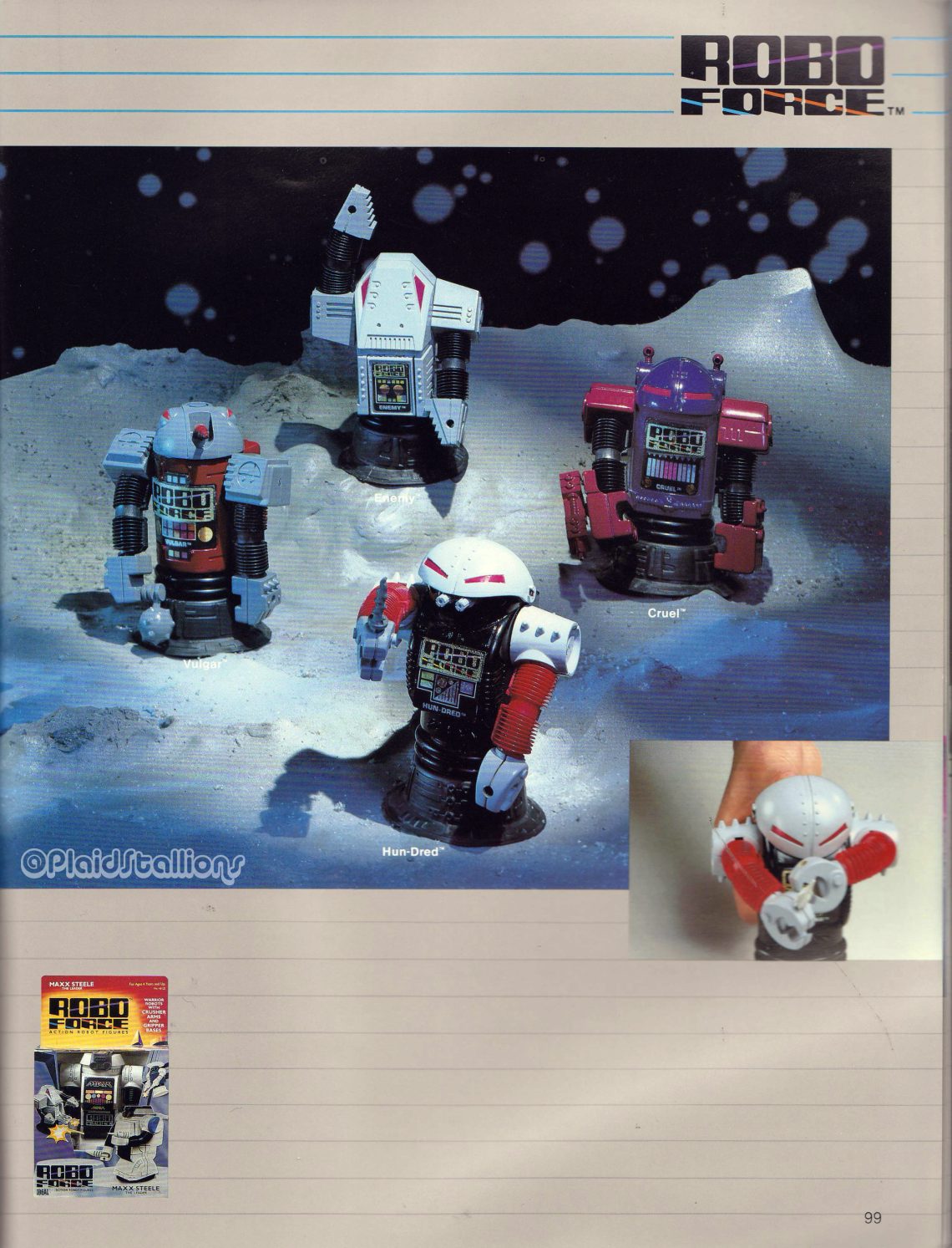 1984 Ideal Toys Robo Force Catalog - PS