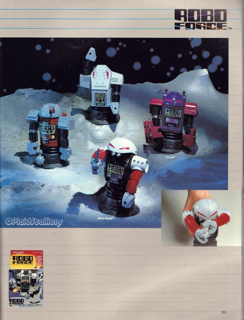 1984 Ideal Toys Robo Force Catalog - PS