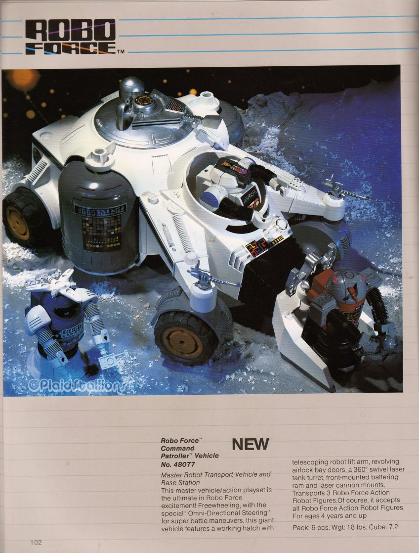 1984 Ideal Toys Robo Force Catalog - PS