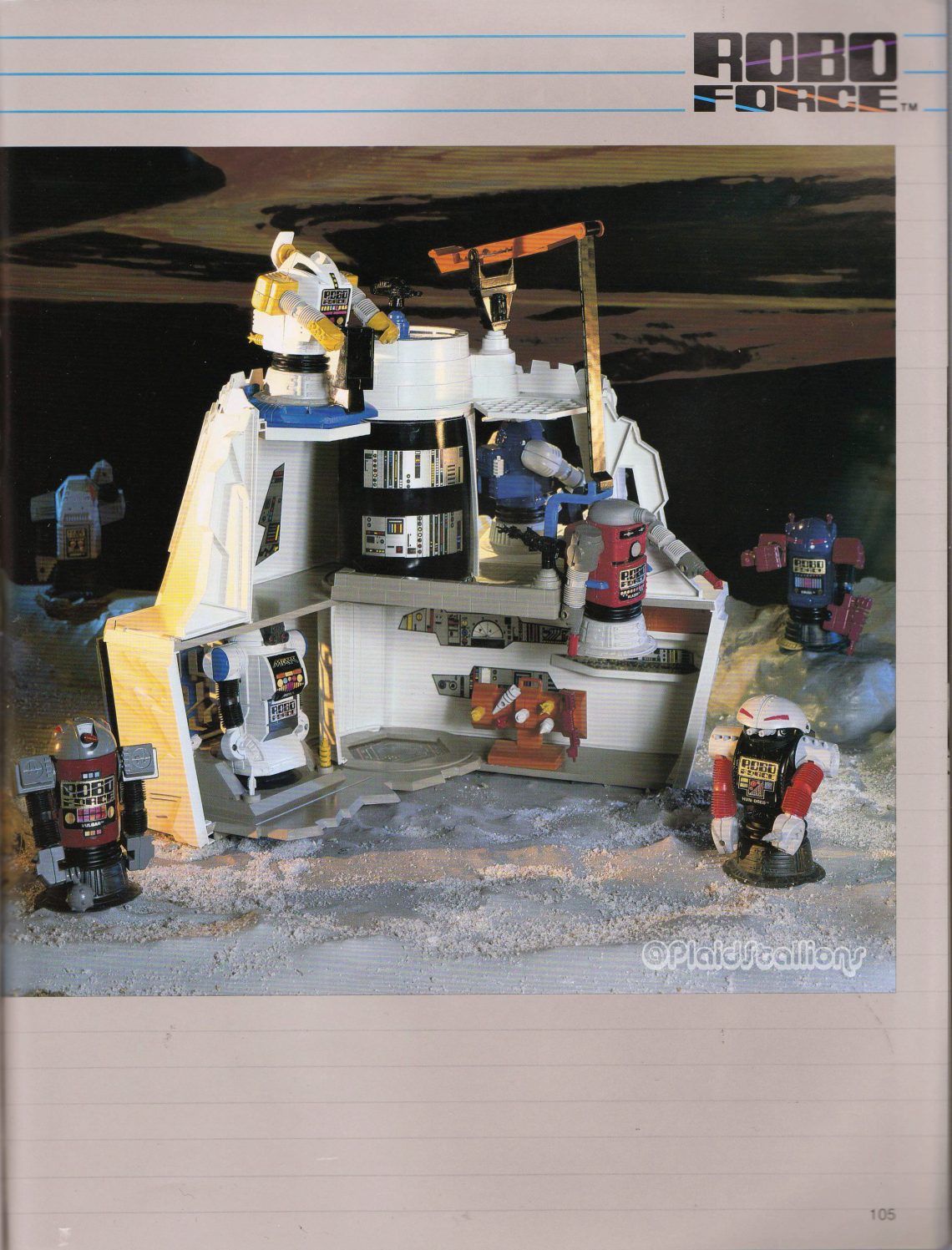 1984 Ideal Toys Robo Force Catalog - PS