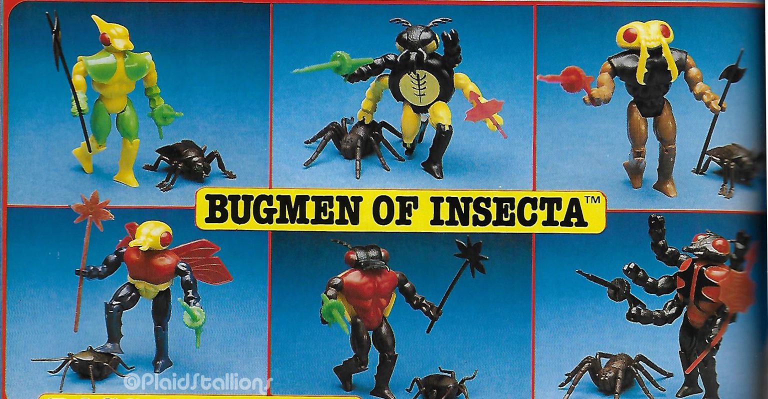 1985 Multiple Toys Ad- Bugmen of Insecta- Nightmare Warriors - PS