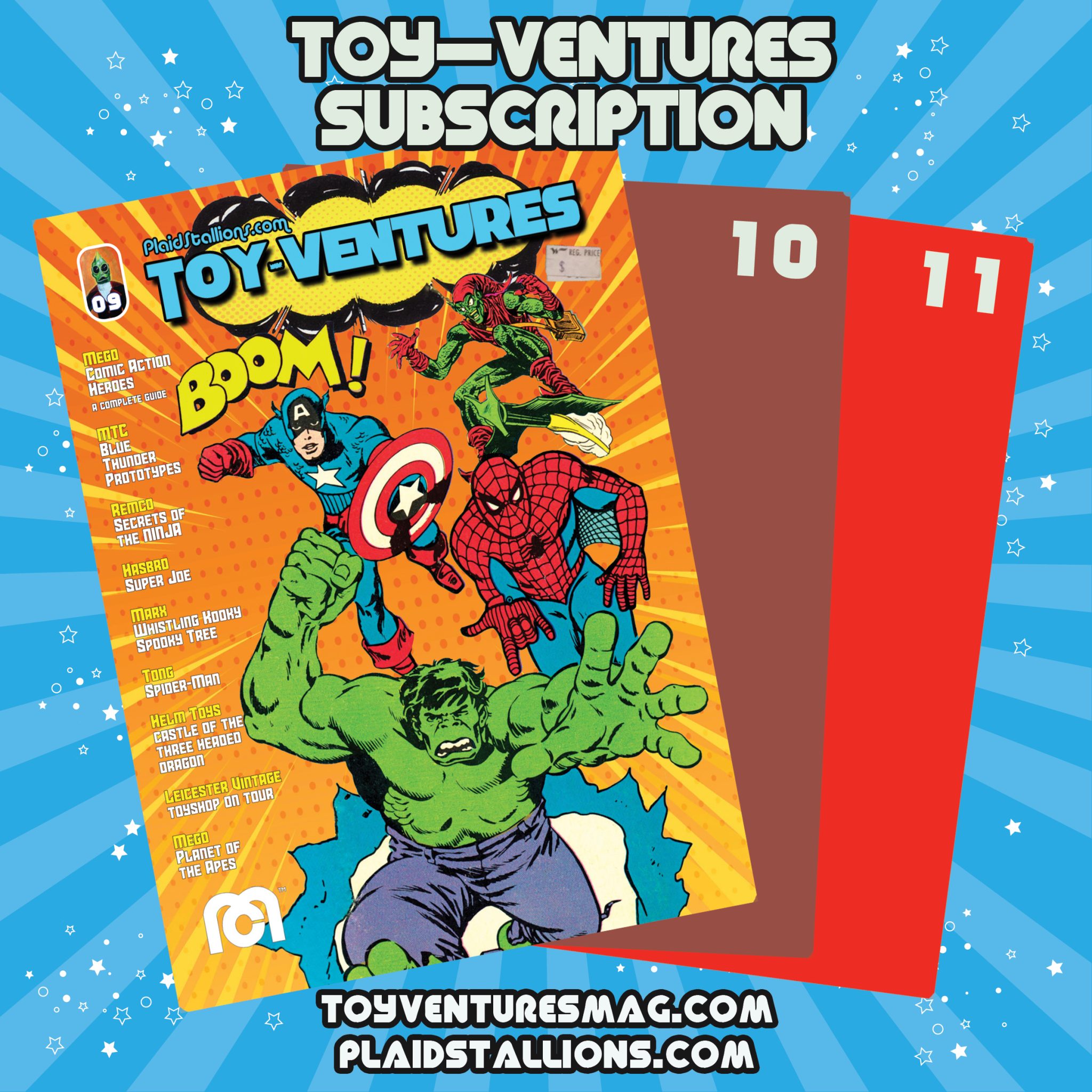 Toy-Ventures Magazine Subscription - PS