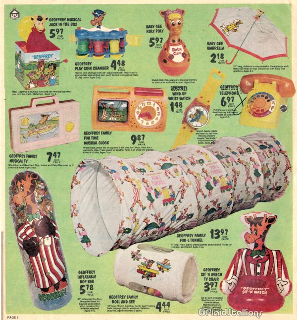 1981 Toys R Us catalog - Mego- Remco- PS