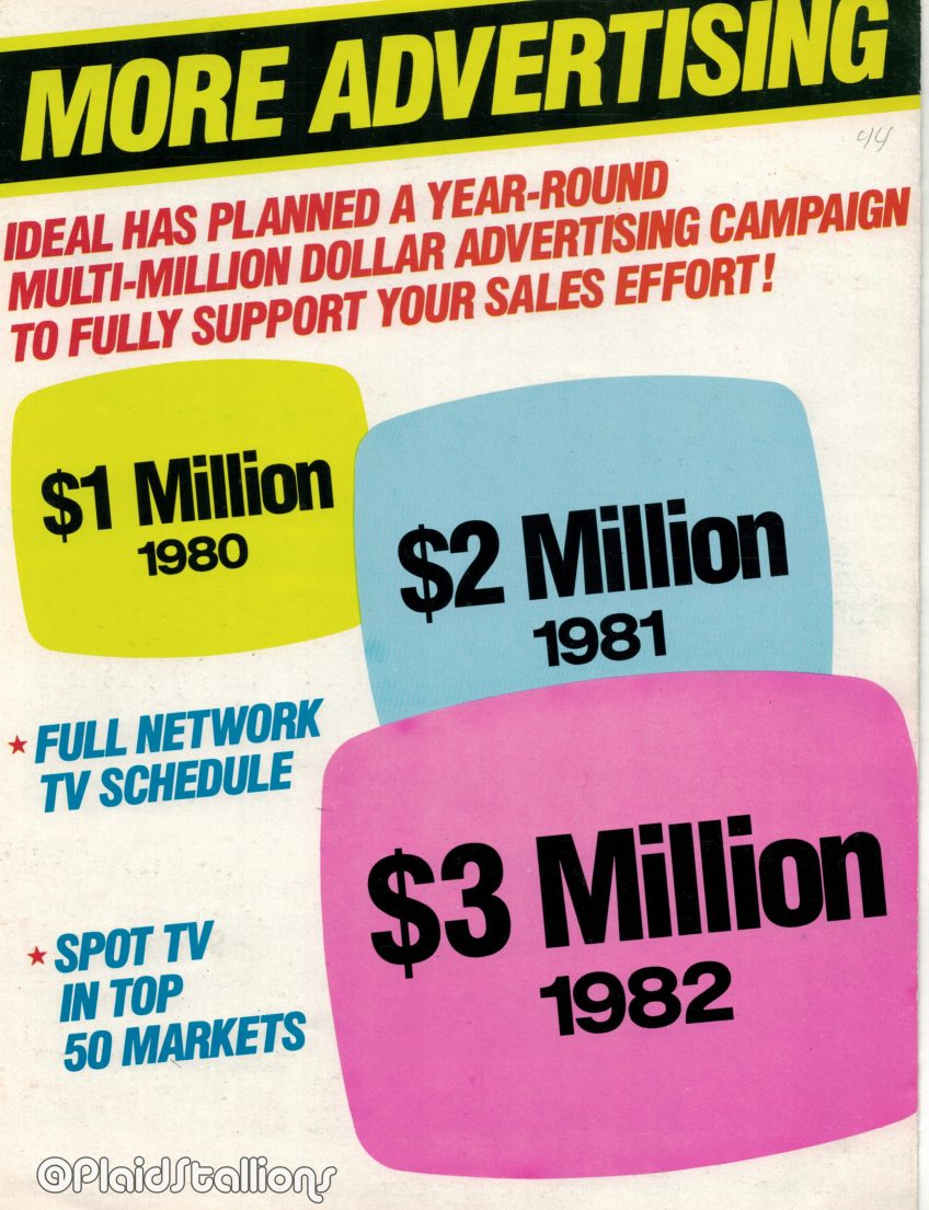 1982 Ideal Team America Promo Catalog - PS