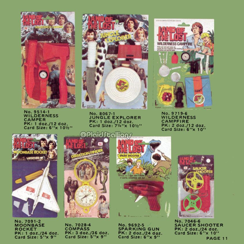 Land of the Lost Rack Toys - PS