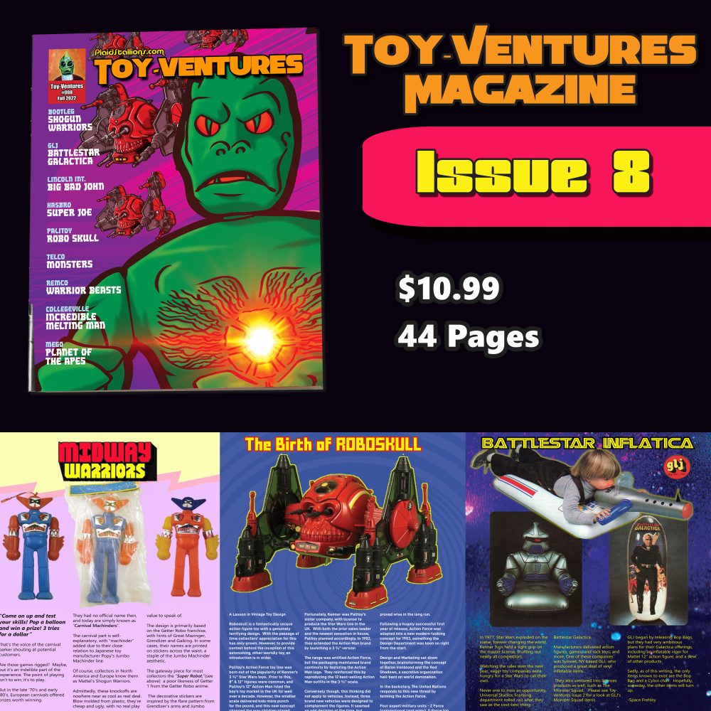 Plaid Stallions Toy-Ventures magazine Issue 8: October - PS