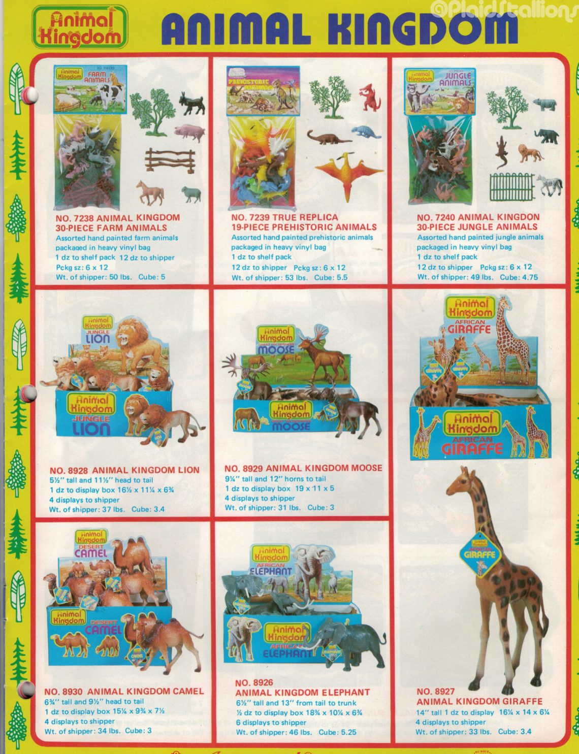 Imperial Toys Catalog 1986 Delta Force Ninjas Madballs - PS