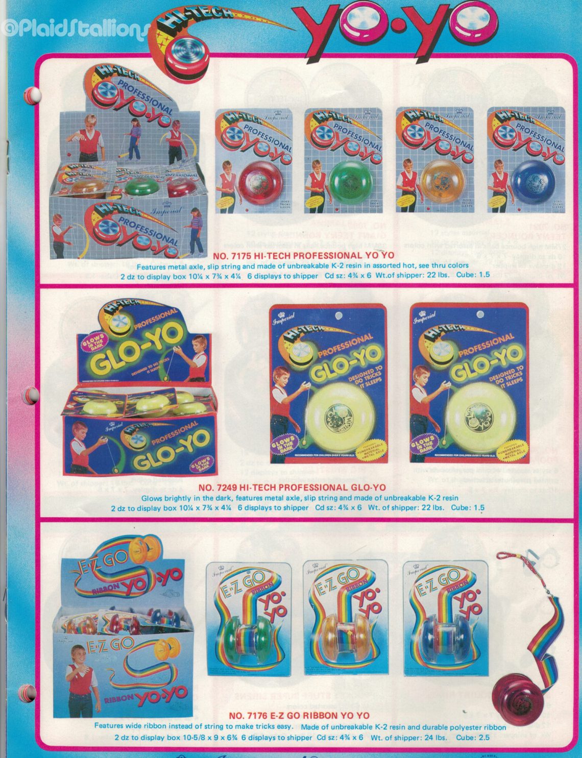 Imperial Toys Catalog 1986 Delta Force Ninjas Madballs - PS