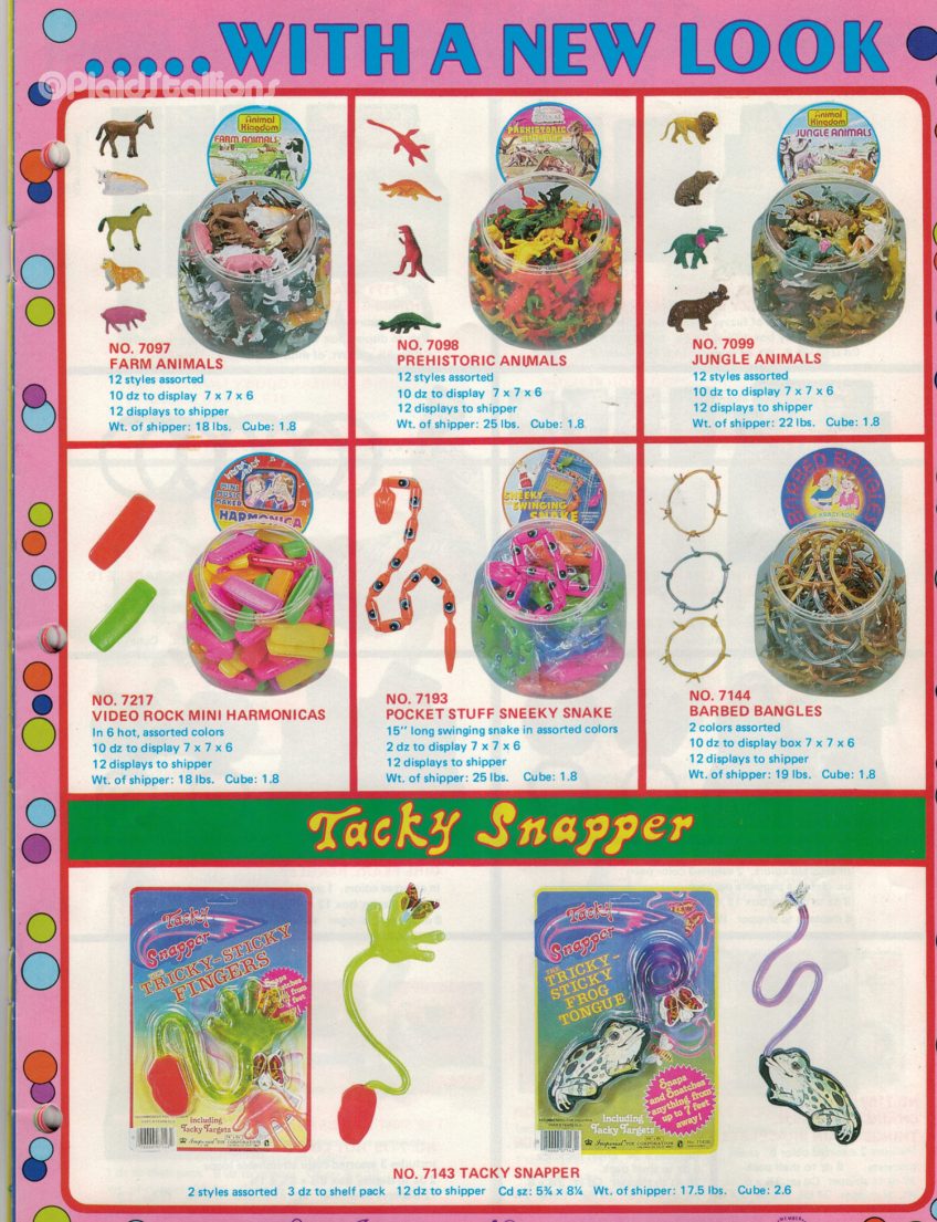 Imperial Toys Catalog 1986 Delta Force Ninjas Madballs - PS