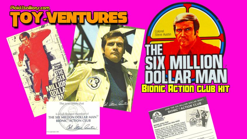 Toy-Ventures: Six Million Dollar Man Bionic Action Club Kit - PS
