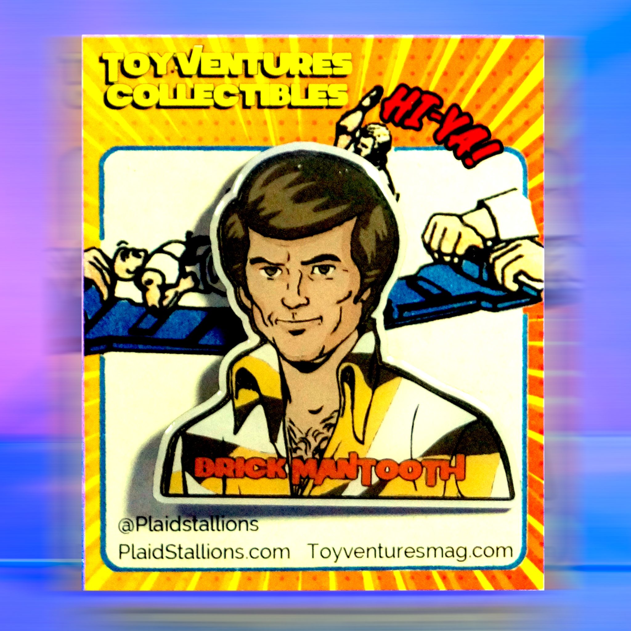 Brick Mantooth Enamel Collector Pin : Toy-Ventures Collectibles ...