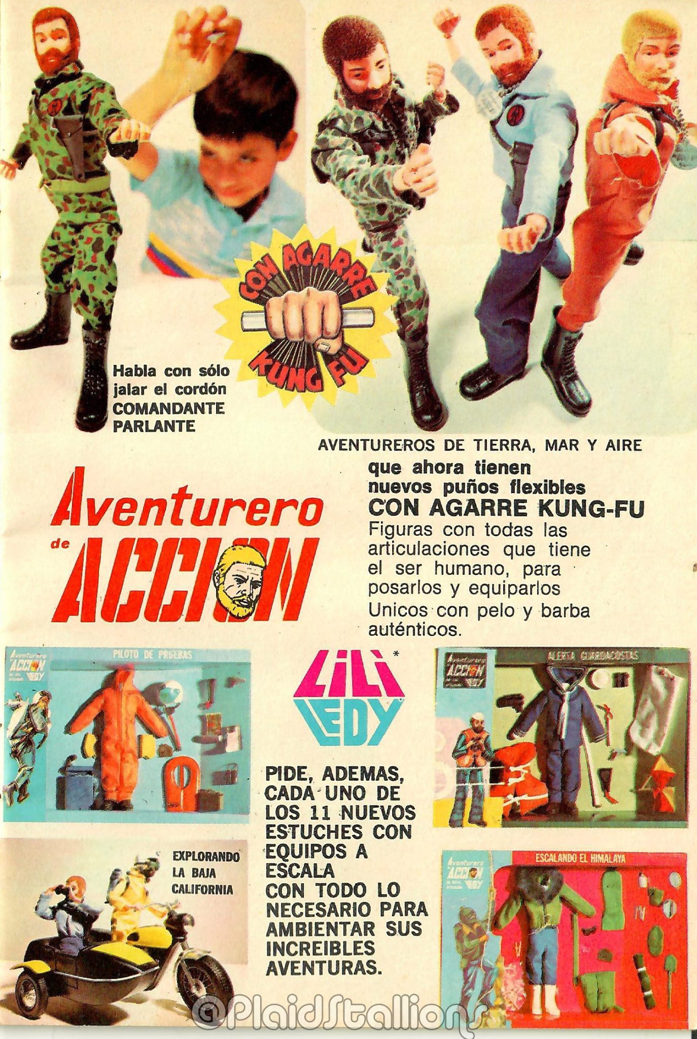 1975 Lili Ledy Catalogue- Mego Superheroes GI Joe and more! - Plaid ...