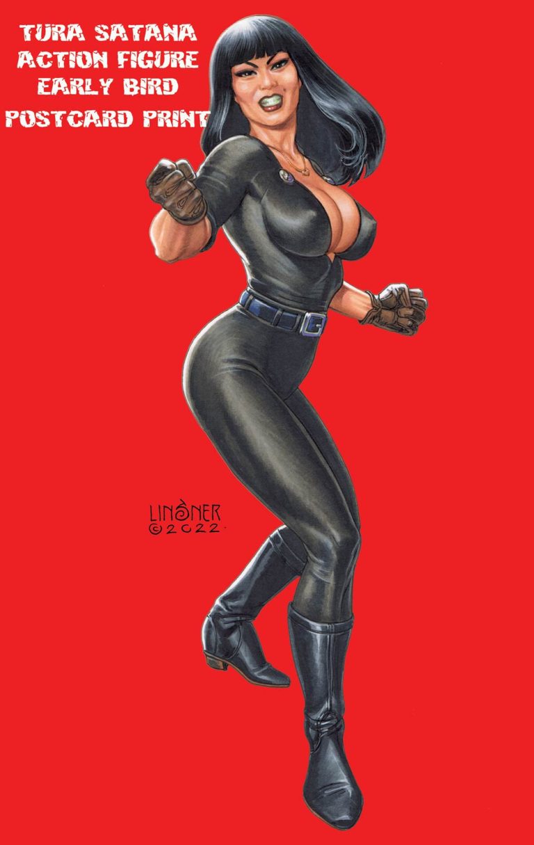 Tura Satana Action Figure Reveal and Commercial - PS