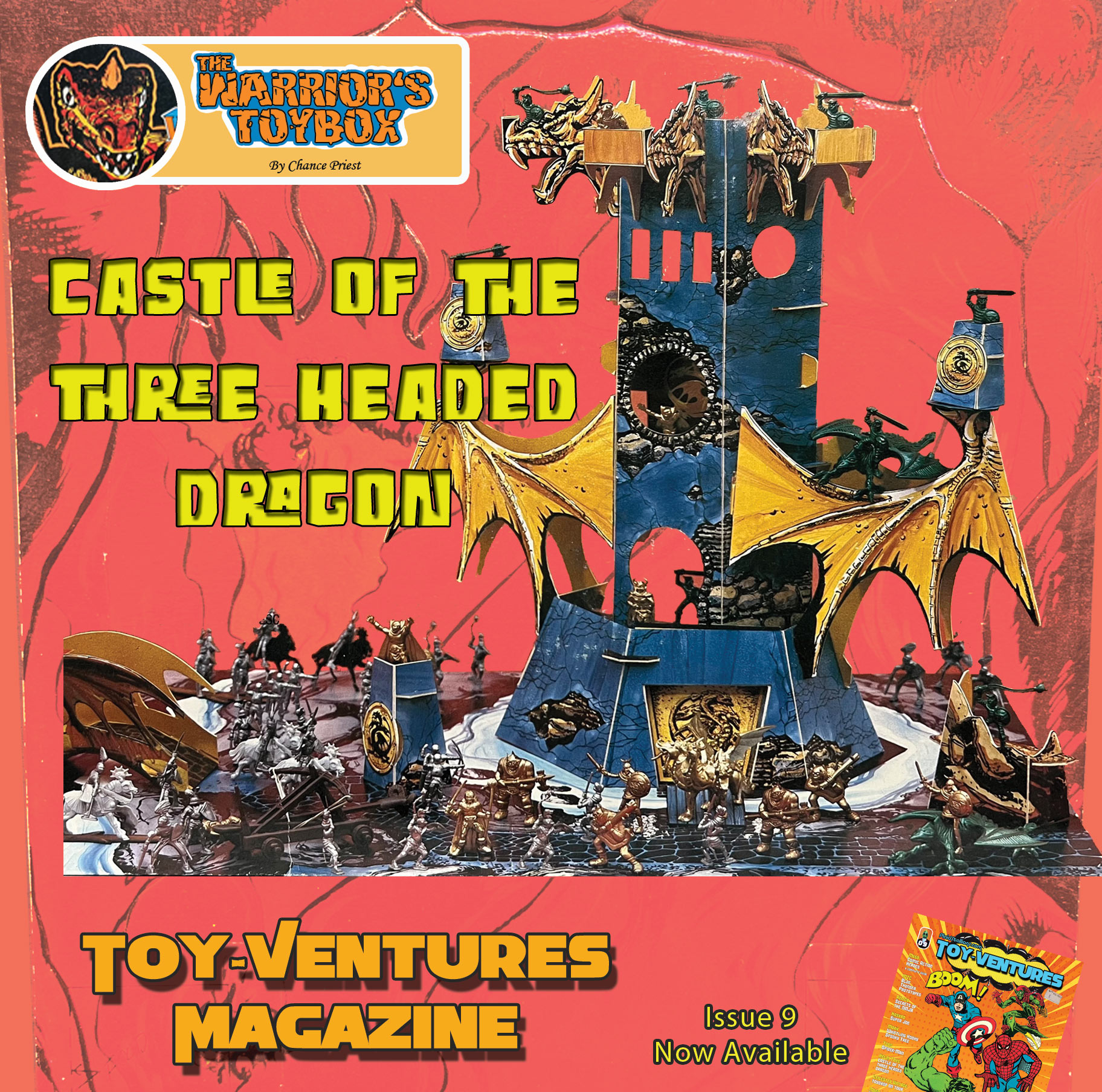 Castle of the Three Headed Dragon in Toy-Ventures Issue 9 - PS
