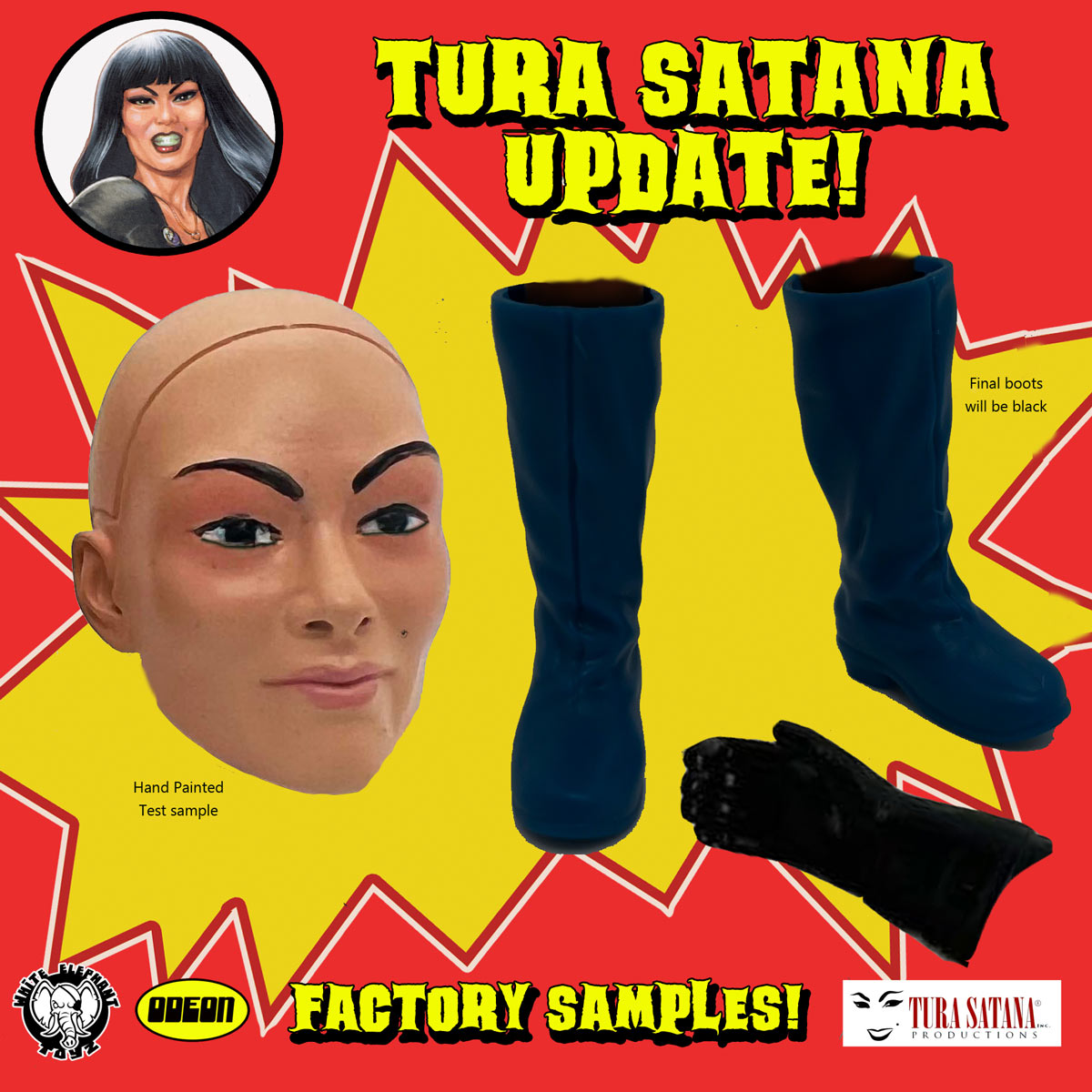 Tura Satana Action Figure Update! - PS