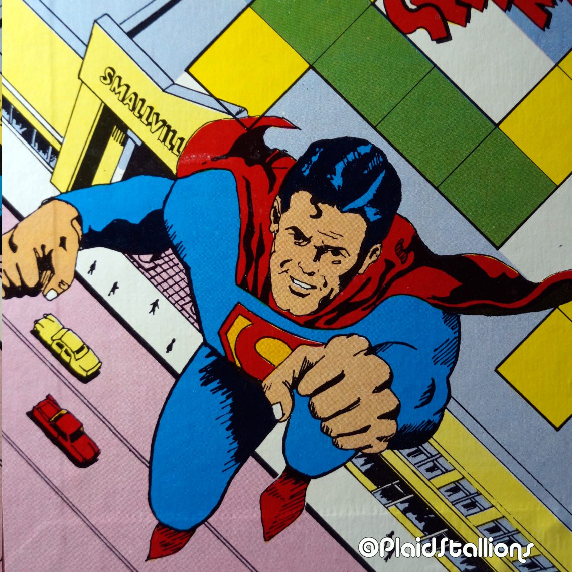 The Wildly Off-Model Mego Comic Action Heroes Board Game - PS