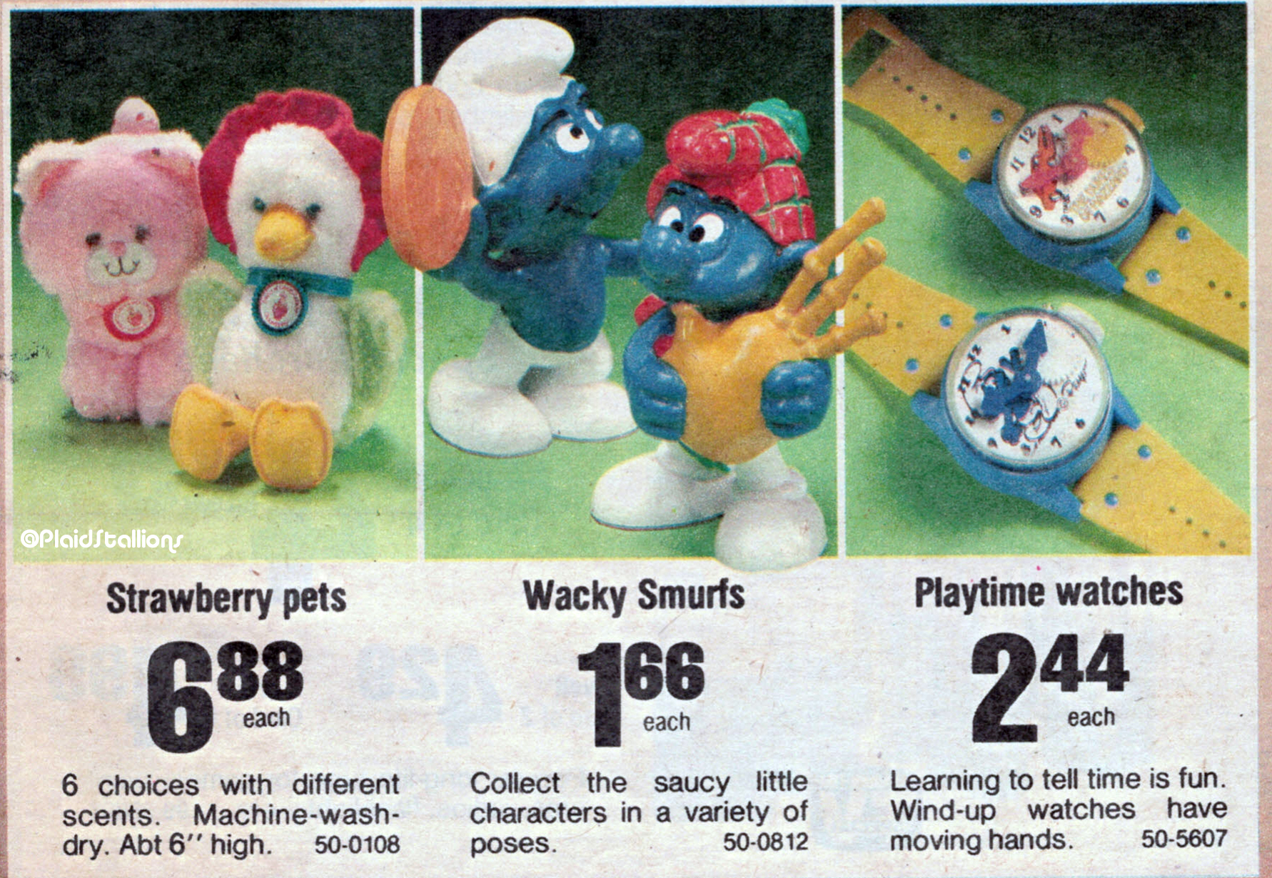 Highlights from the 1982 Toy Parade Flyer (Canadian Tire) - PS