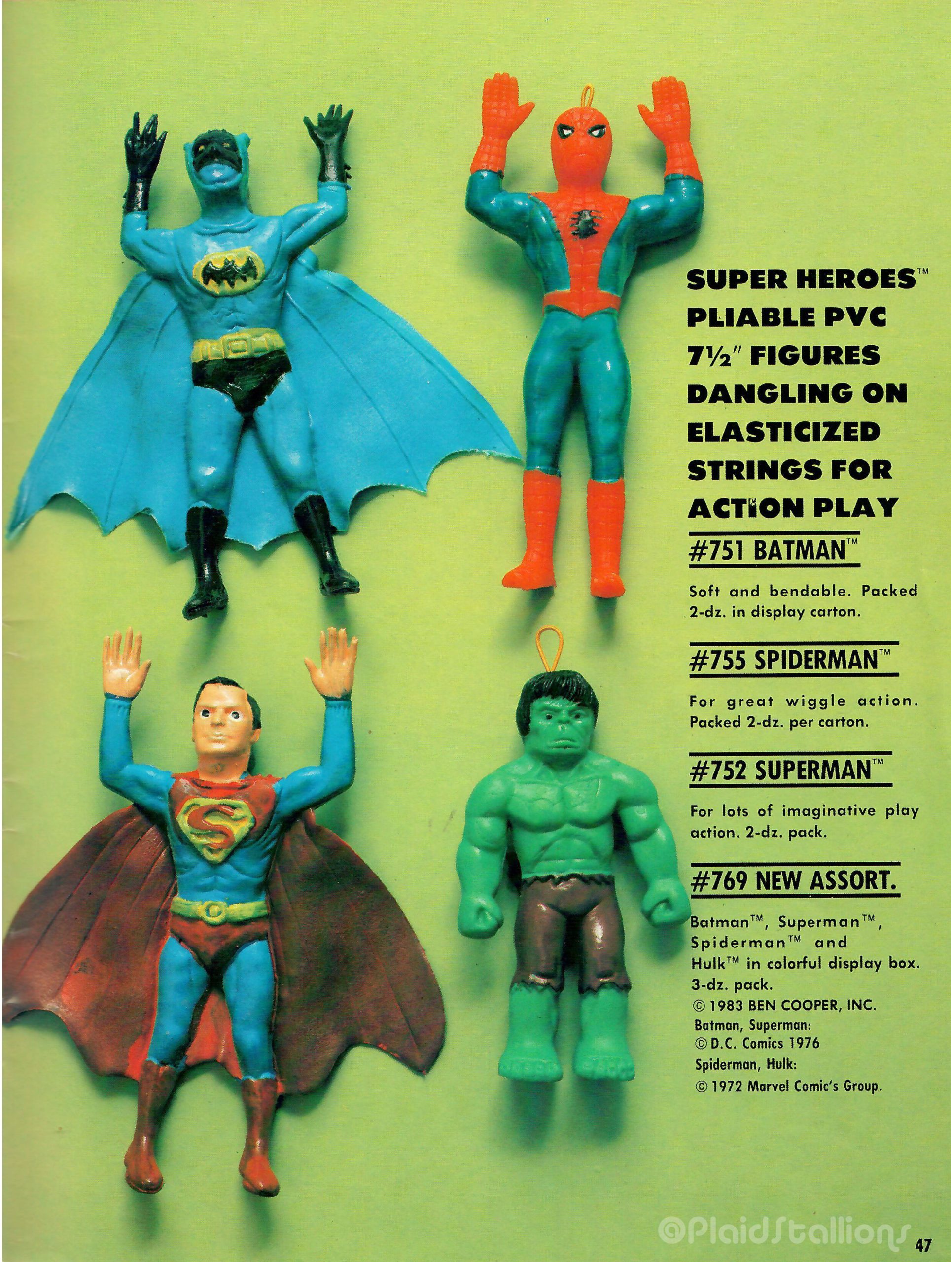 The Incredible Hulk joins the Ben Cooper Superhero Jigglers! - PS