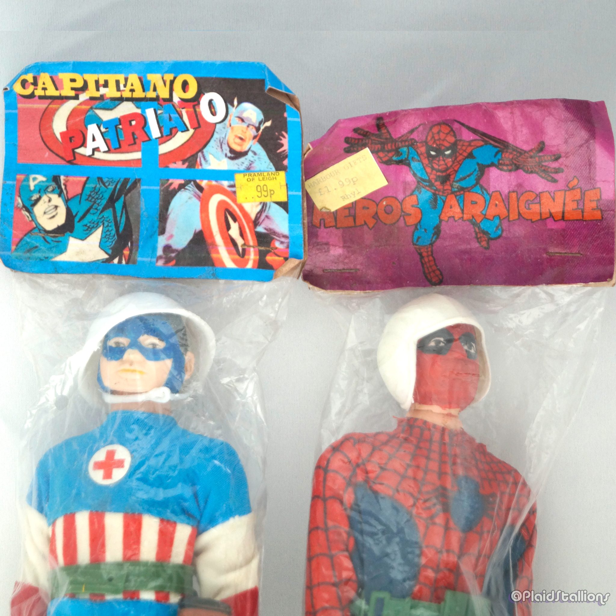 Capitano Patriato : Knock-Off Mego Captain America - PS