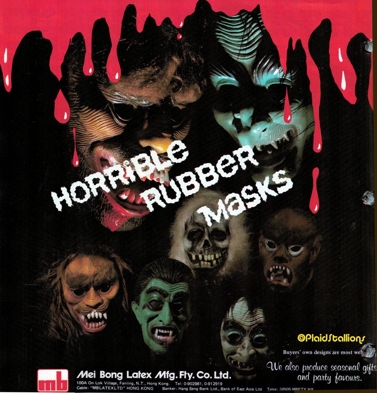 ShockTober: Horrible Rubber Masks - PS