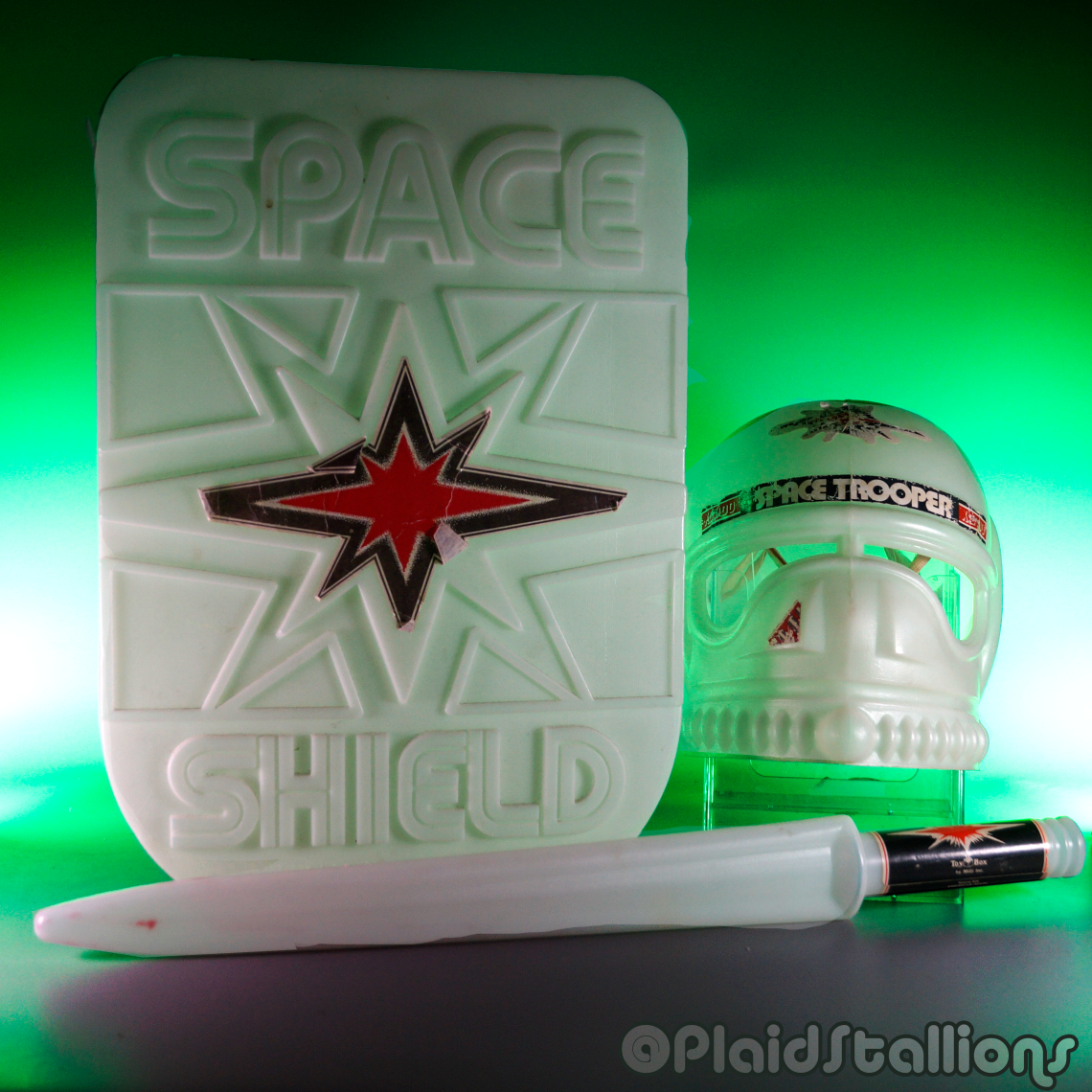 Space Sword! Space Shield! Space Trooper Helmet! - PS