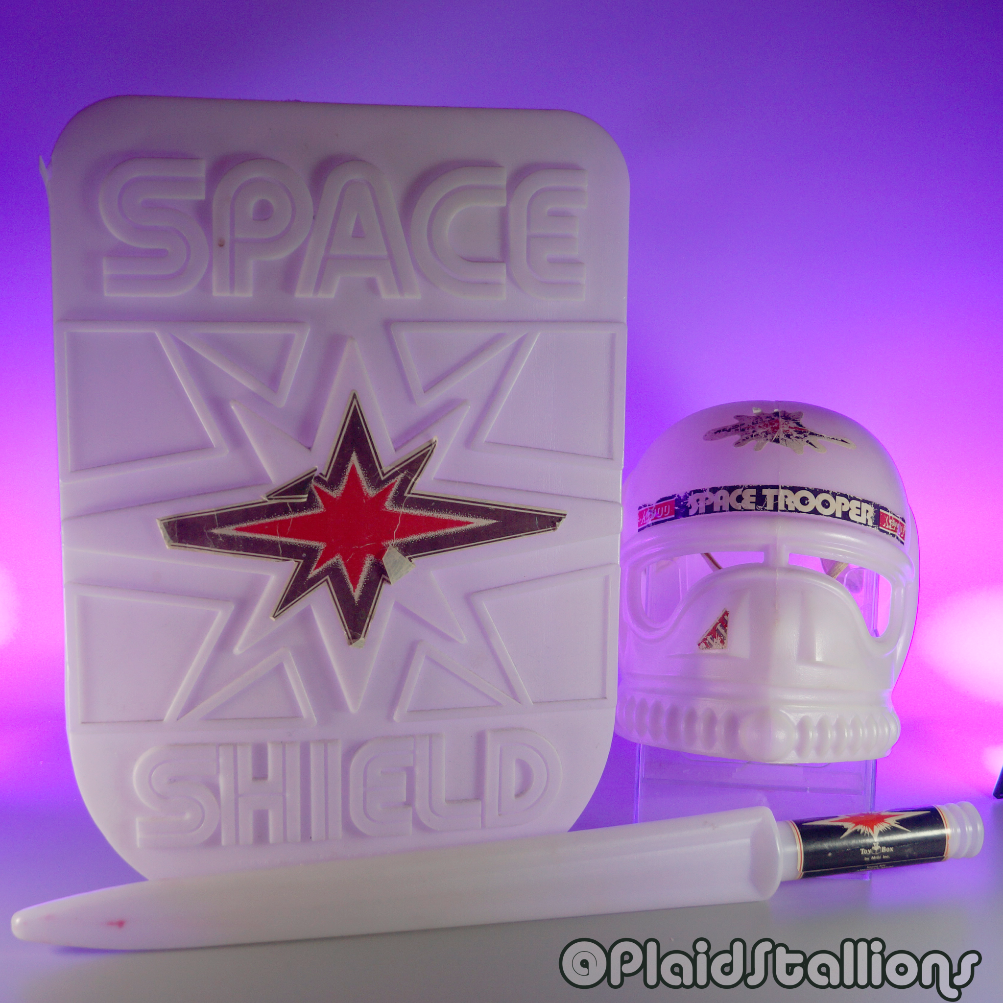 Space Sword! Space Shield! Space Trooper Helmet! - PS