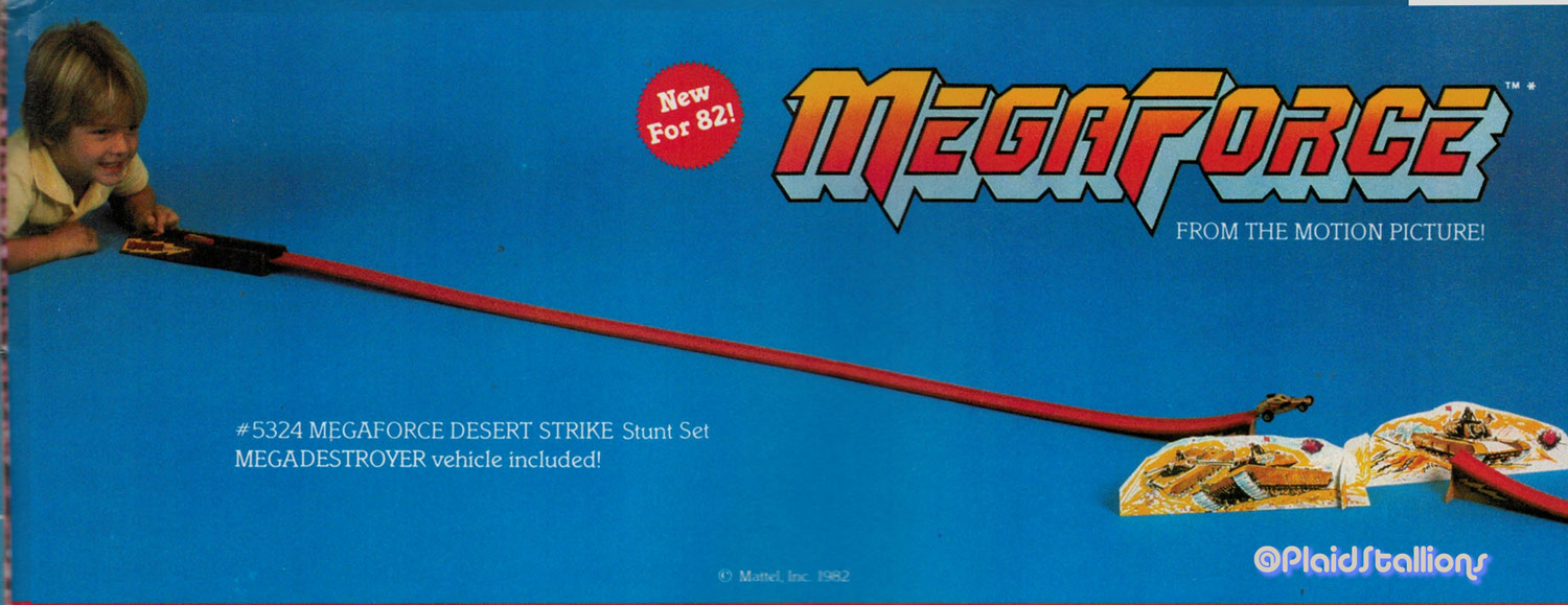 Mattel MegaForce Toy Catalog from 1982 - PS