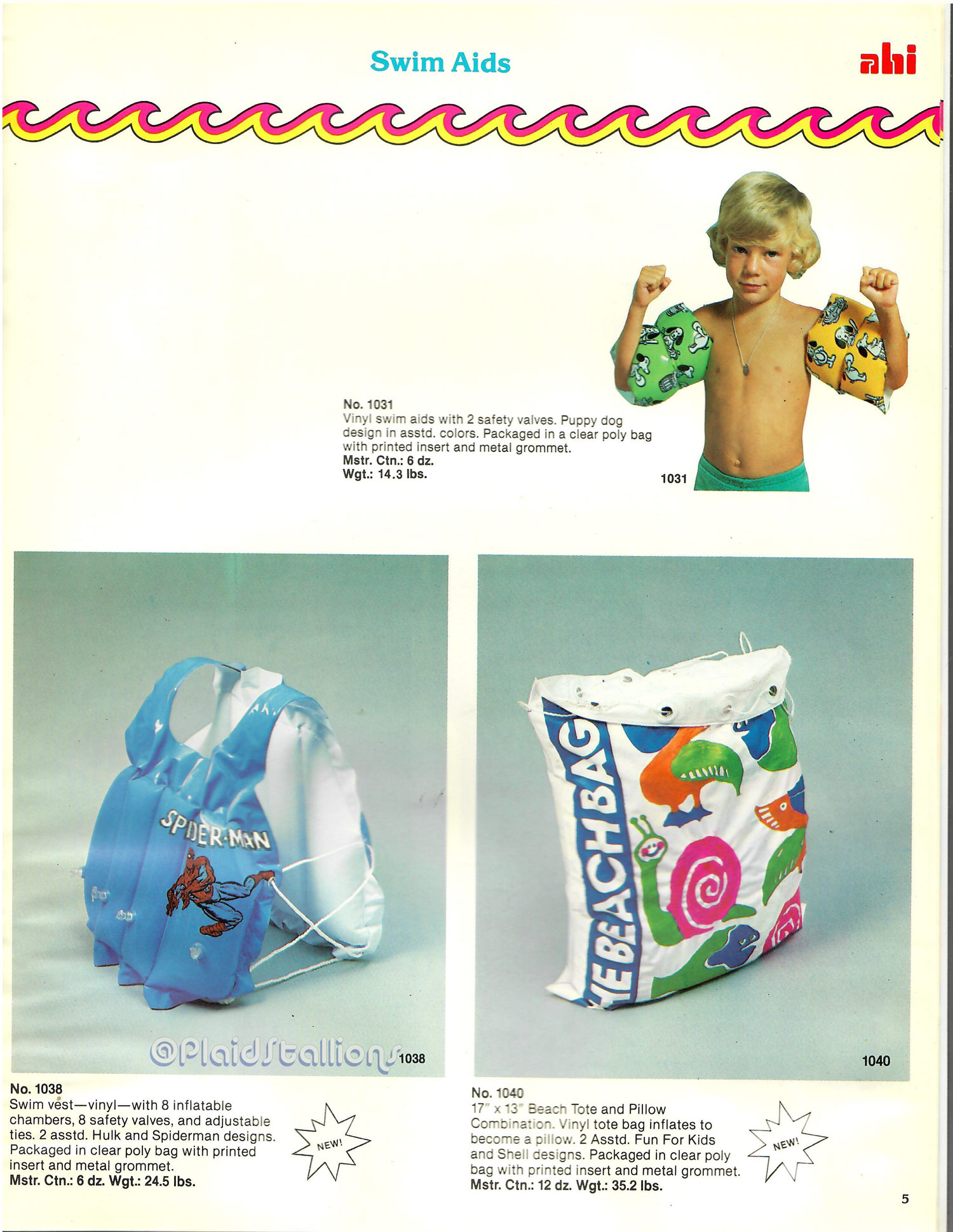 1979 AHI Pool Toys Catalog- KISS! Mr. Spock! Marvel Comics! - PS