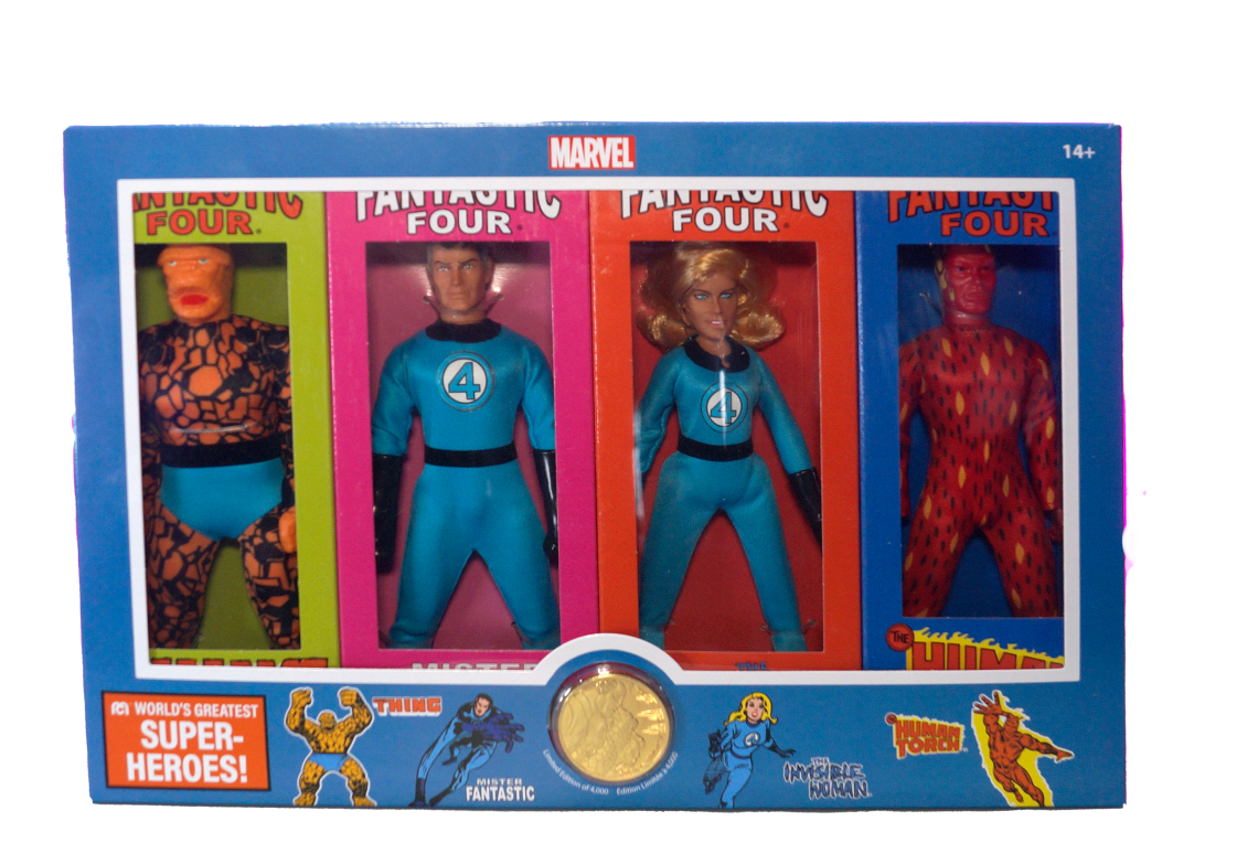 Mego and Disney Reveal the Fantastic Four figure set - PS